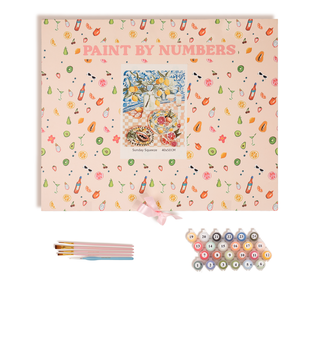 Paint like Frida | Cute, fun and easy Paint by Numbers kits! – Paint ...