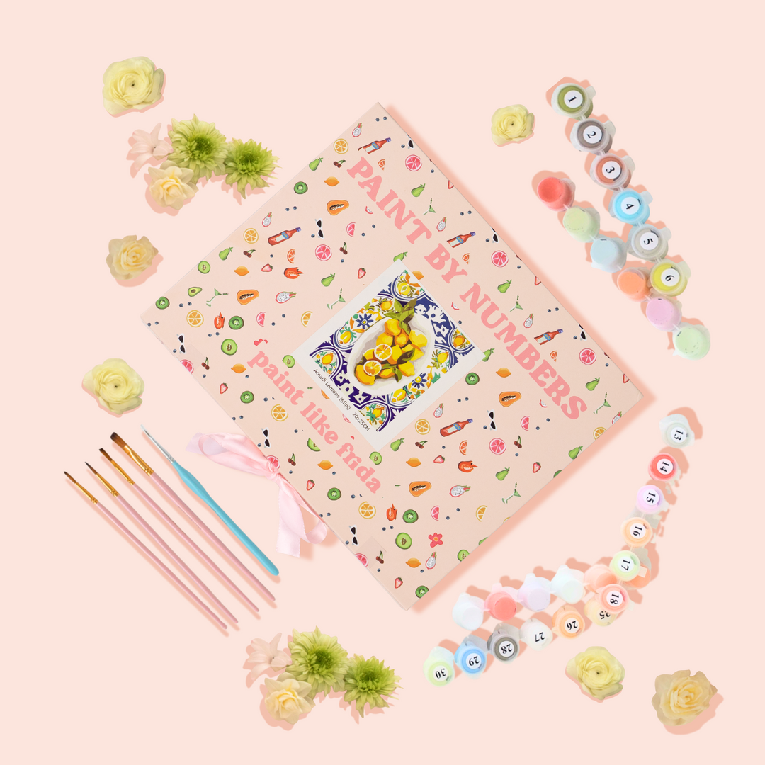 Pastel lemons (Mini) – Paint Like Frida US